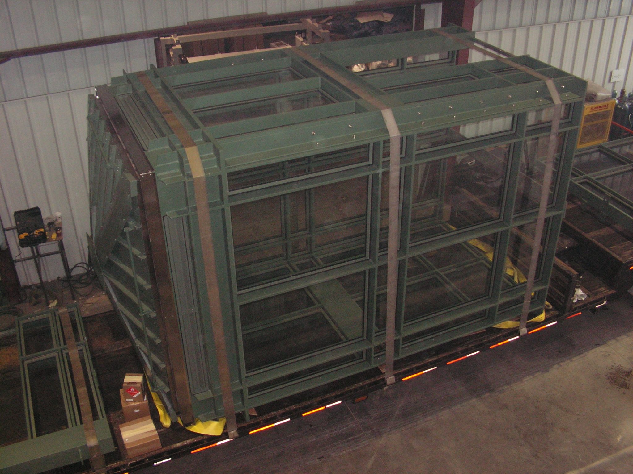 Columbus Circle DOT Subway Elevator Enclosure – Abasco Inc. | Metal ...